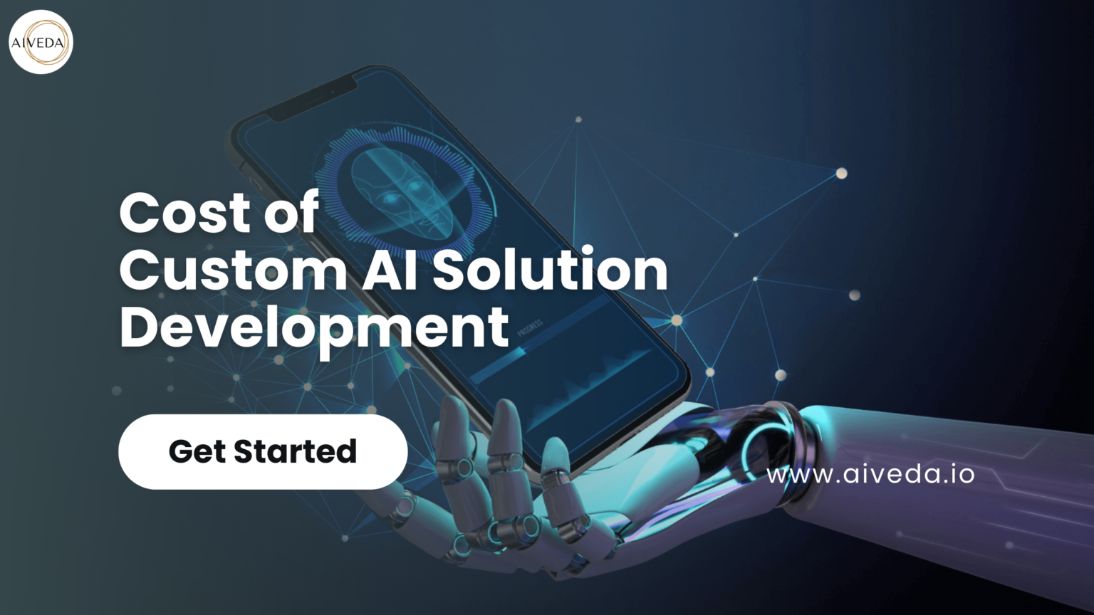 Cost of Custom AI Solution Development - AIVeda